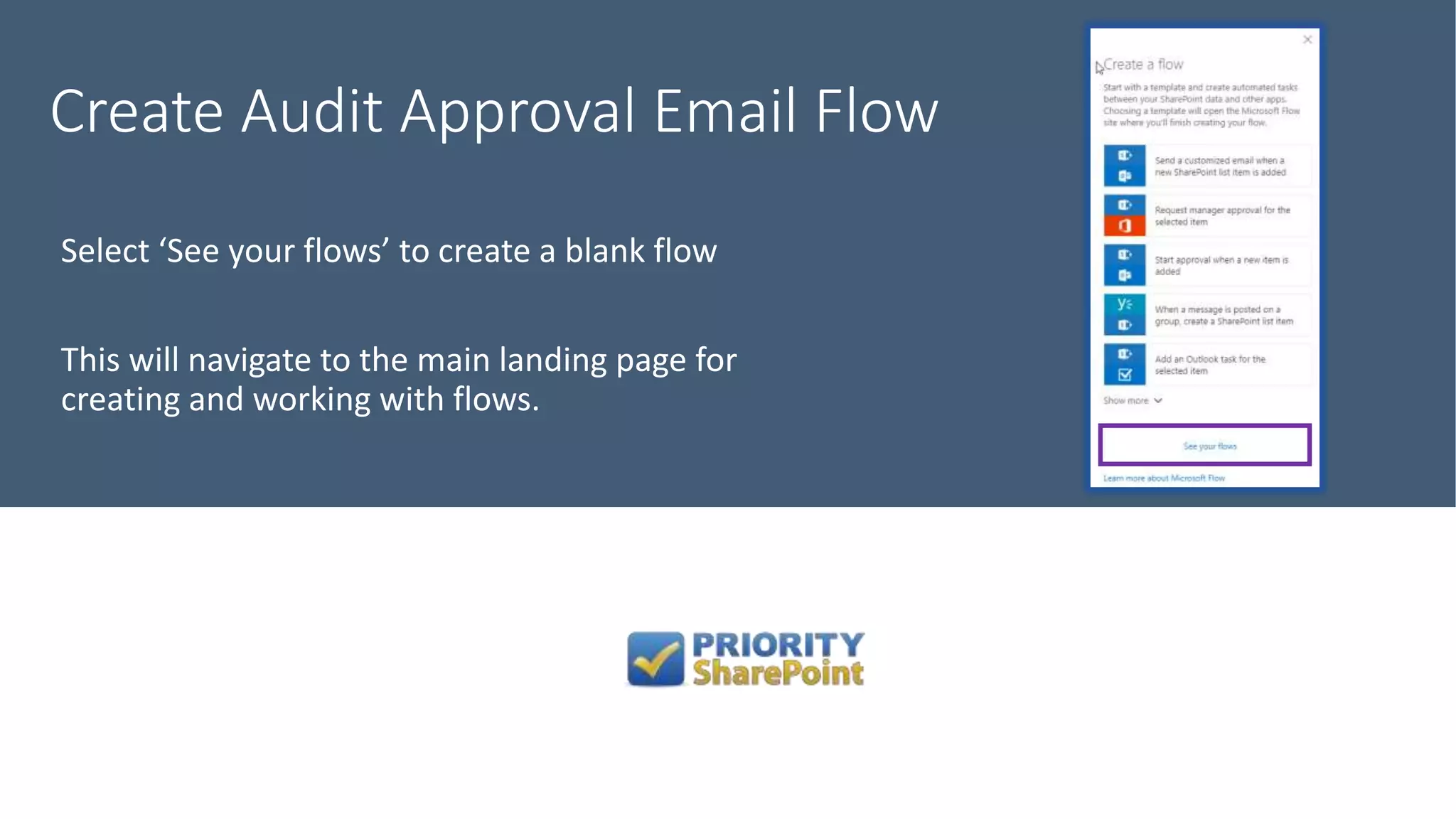 First Approval Flow - Microsoft Flow | PPT