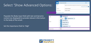 First Approval Flow - Microsoft Flow | PPTX