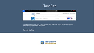 First Approval Flow - Microsoft Flow | PPTX