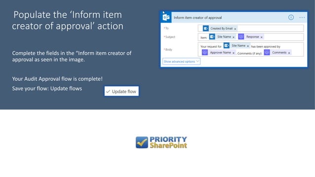 First Approval Flow - Microsoft Flow | PPT