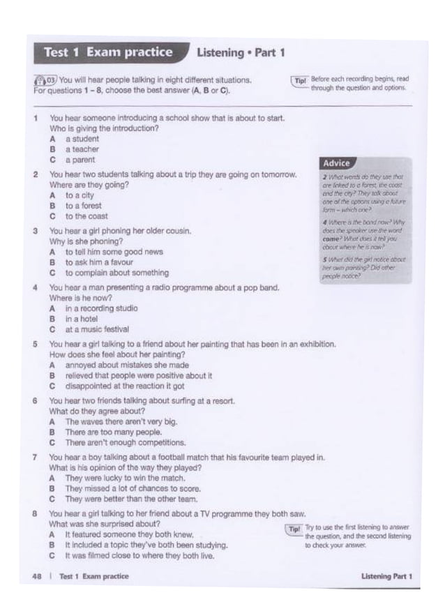 First for Schools Trainer - Six Practice Tests with Answers & Teacher's ...