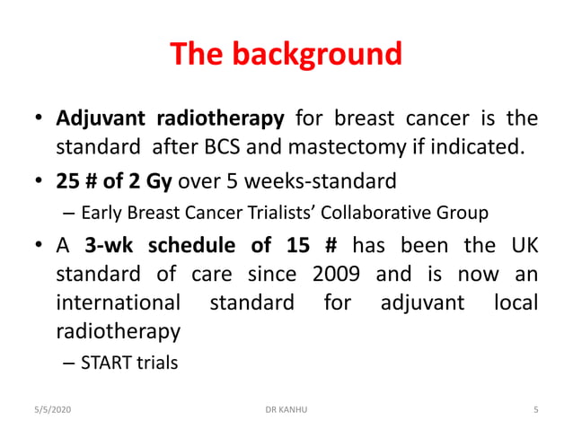 FAST Forward Trial breast cancer | PPTX | Cancer | Diseases and Conditions
