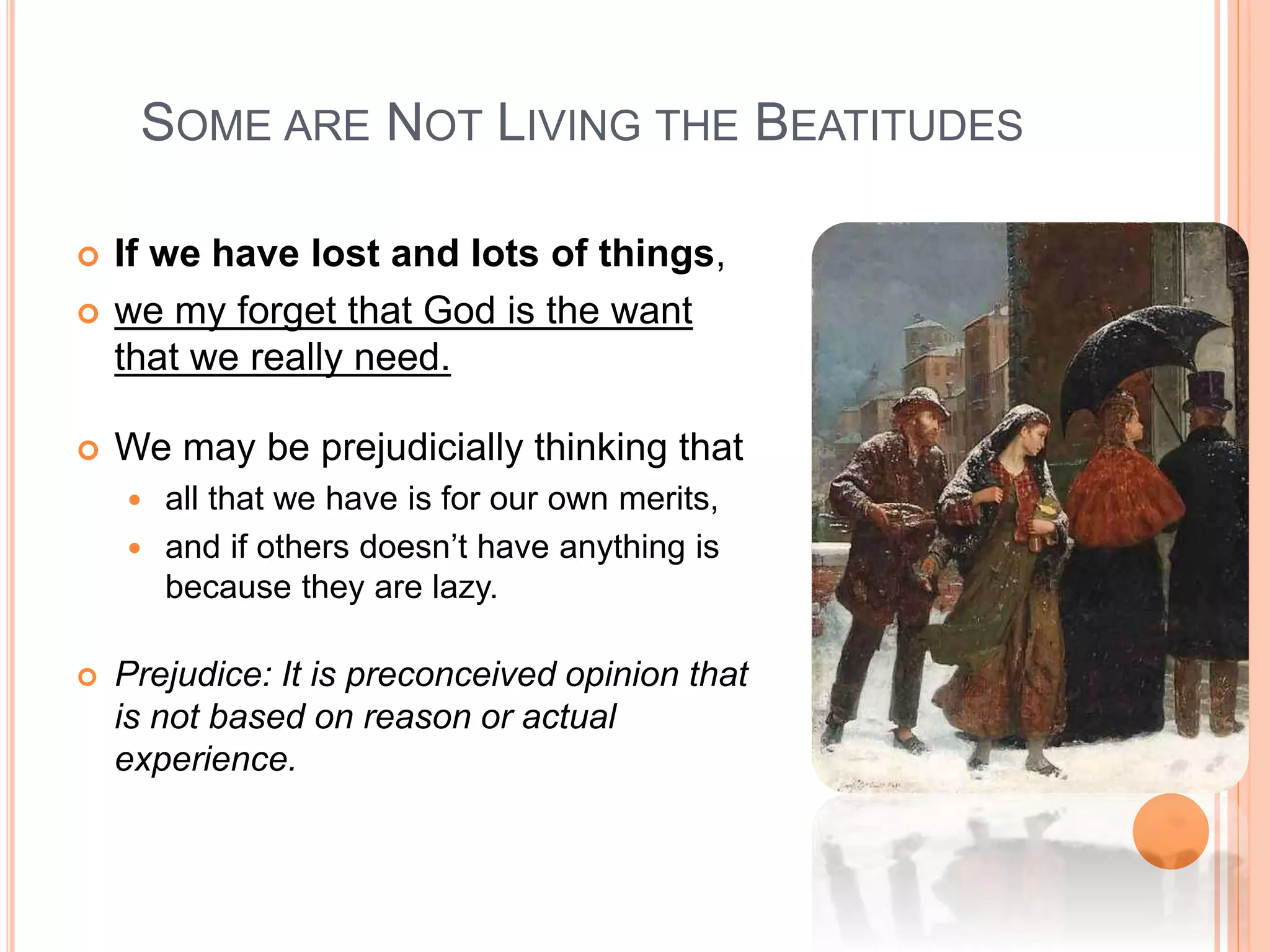 the 8 beatitudes, | PPTX