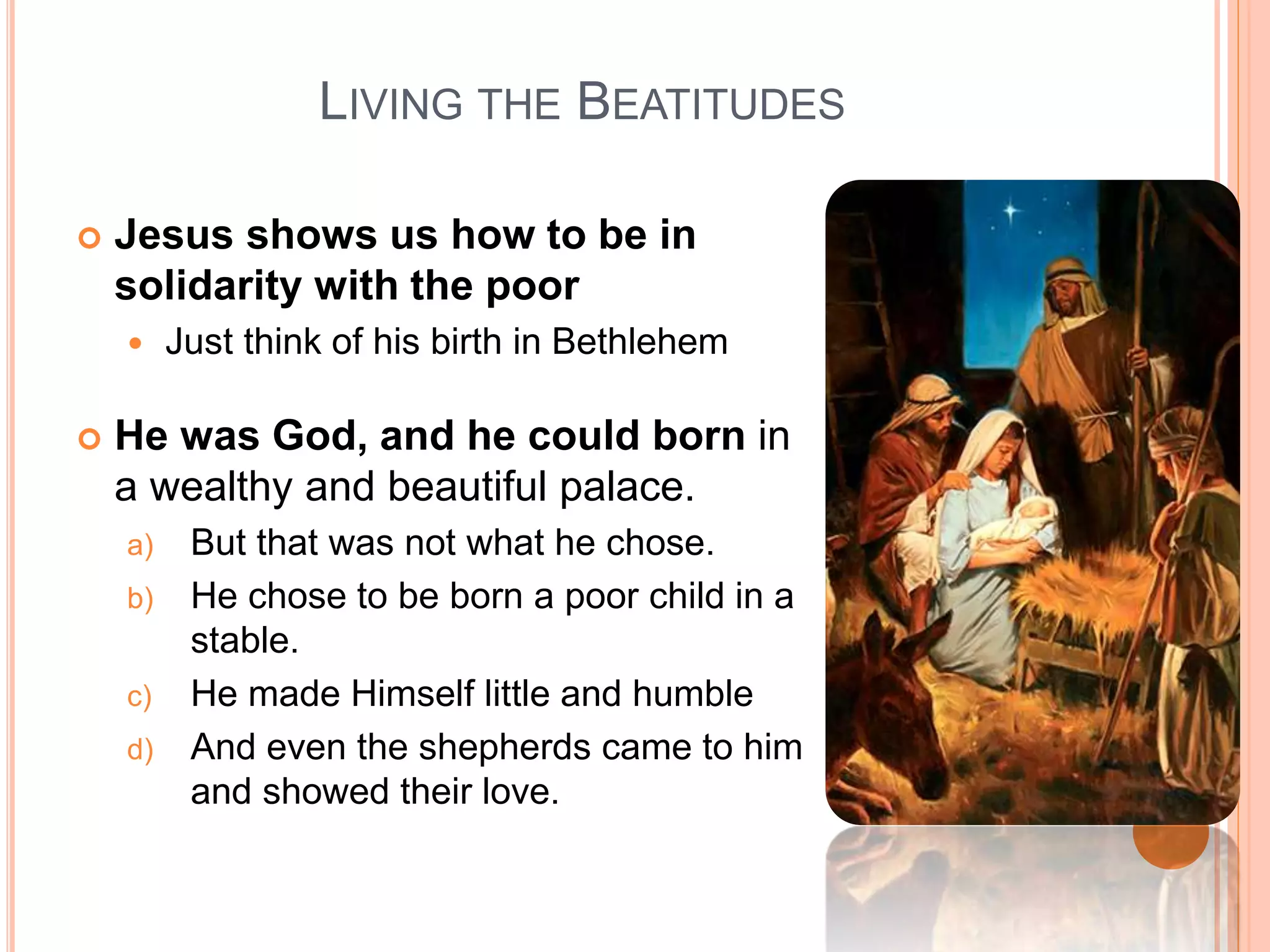 the 8 beatitudes, | PPTX