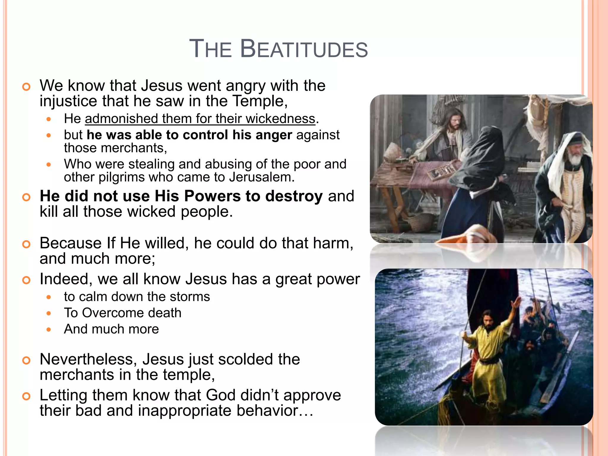 the 8 beatitudes, | PPTX