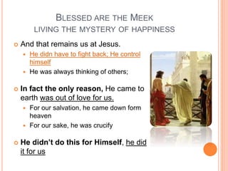 the 8 beatitudes, | PPTX