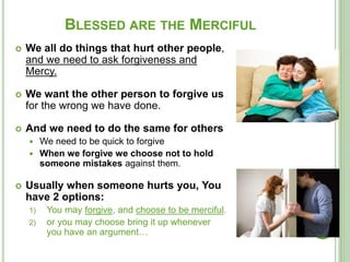 the 8 beatitudes, | PPTX