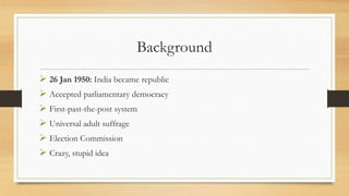 First general election | PPTX