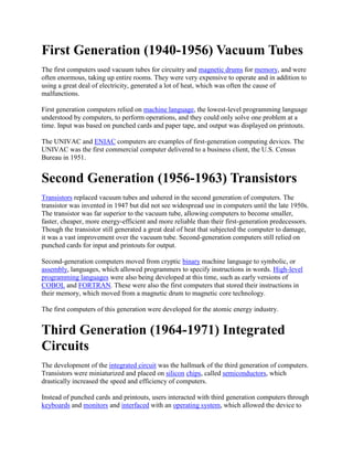 First generation | DOCX