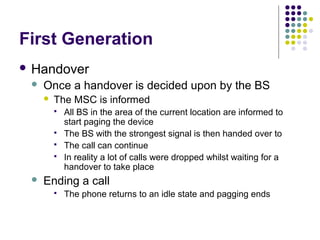 First generation network | PPT