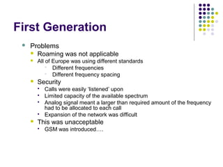 First generation network | PPT