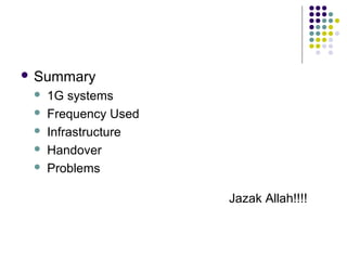 First generation network | PPT
