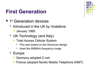 First generation network | PPT