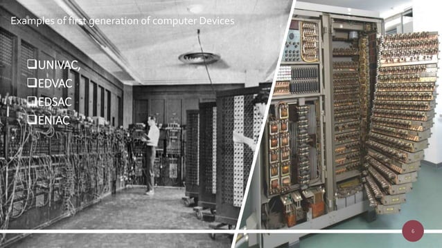 First generation of computer | PPTX