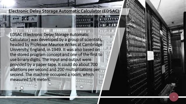 First generation of computer | PPTX