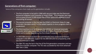 First Generation Computers Edsac