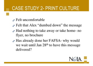 FIRST GENERATION STUDENTS | PDF