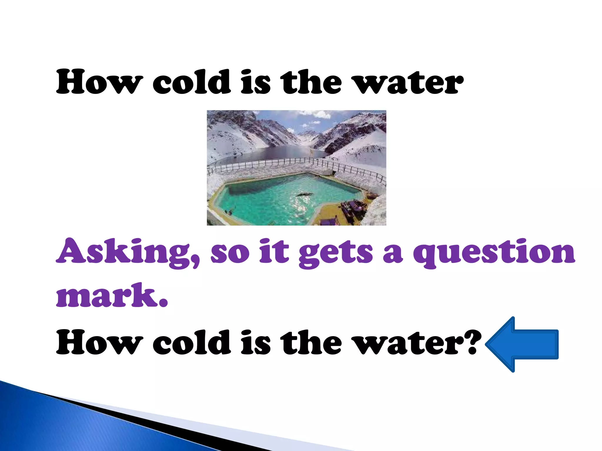 First grade asking sentences ppt | PPTX