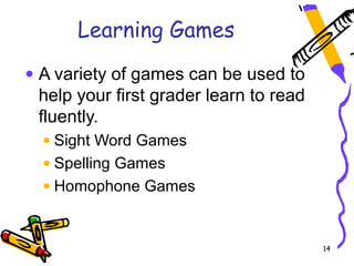 First grade orientation | PPT