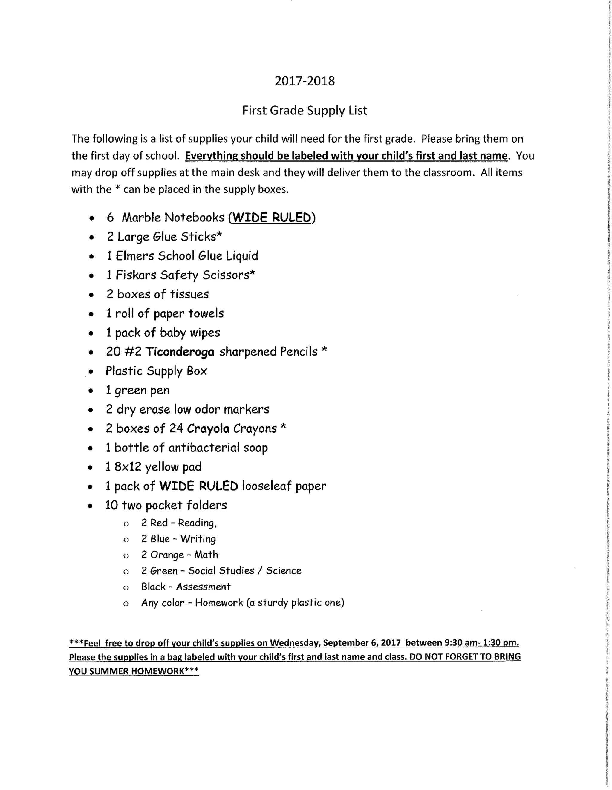 First grade packet | PDF