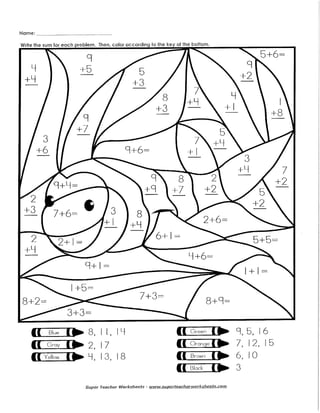 First grade packet | PDF