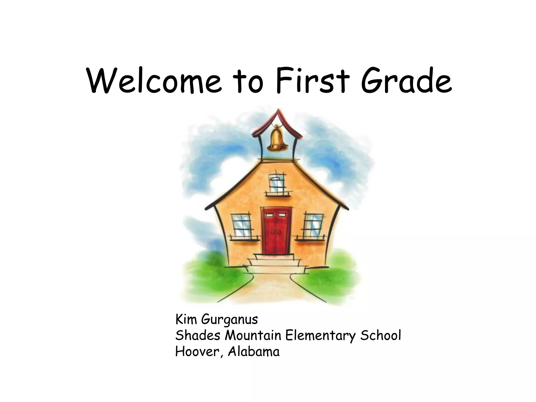 First grade parent night 2013 14 | PPTX