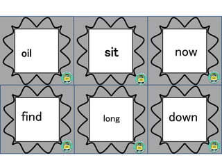First Grade Sight Words in Spanish & English - (Set D) | PPT