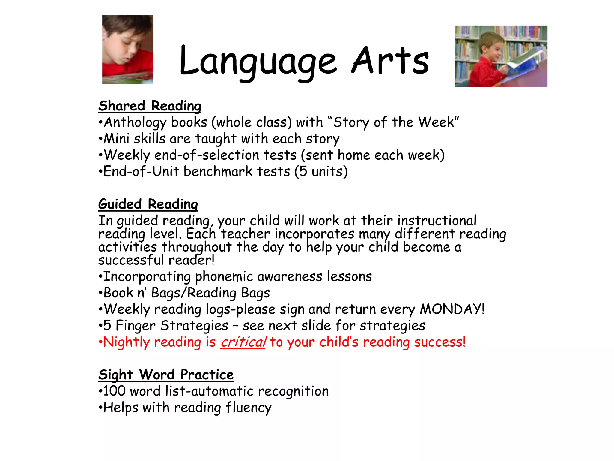 First grade slide show | PPTX