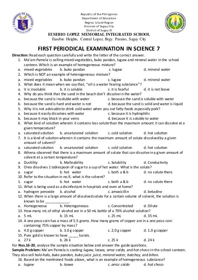 New 1st Periodical Test For Grade 10 Sy 2019 2020 Depedtambayanph Images New 1st Periodical Test For Grade 10 Sy 2019 2020 Depedtambayanph Images