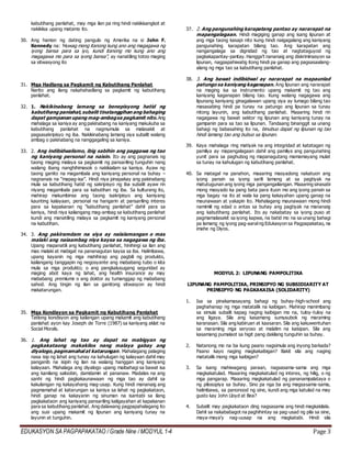 ESP Module First Quarter | DOCX