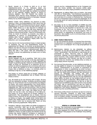 ESP Module First Quarter | DOCX