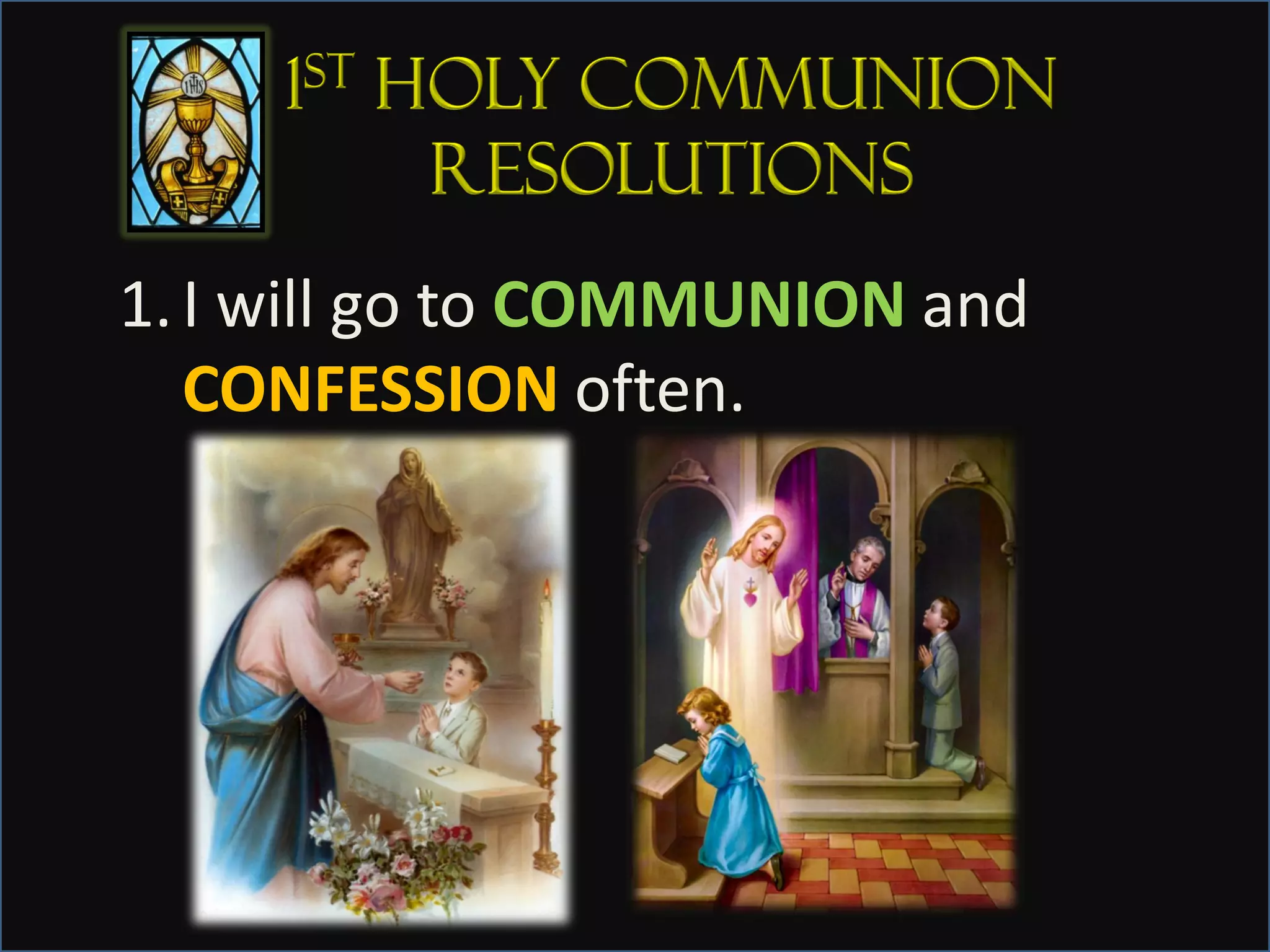 First Holy Communion Homily | PDF