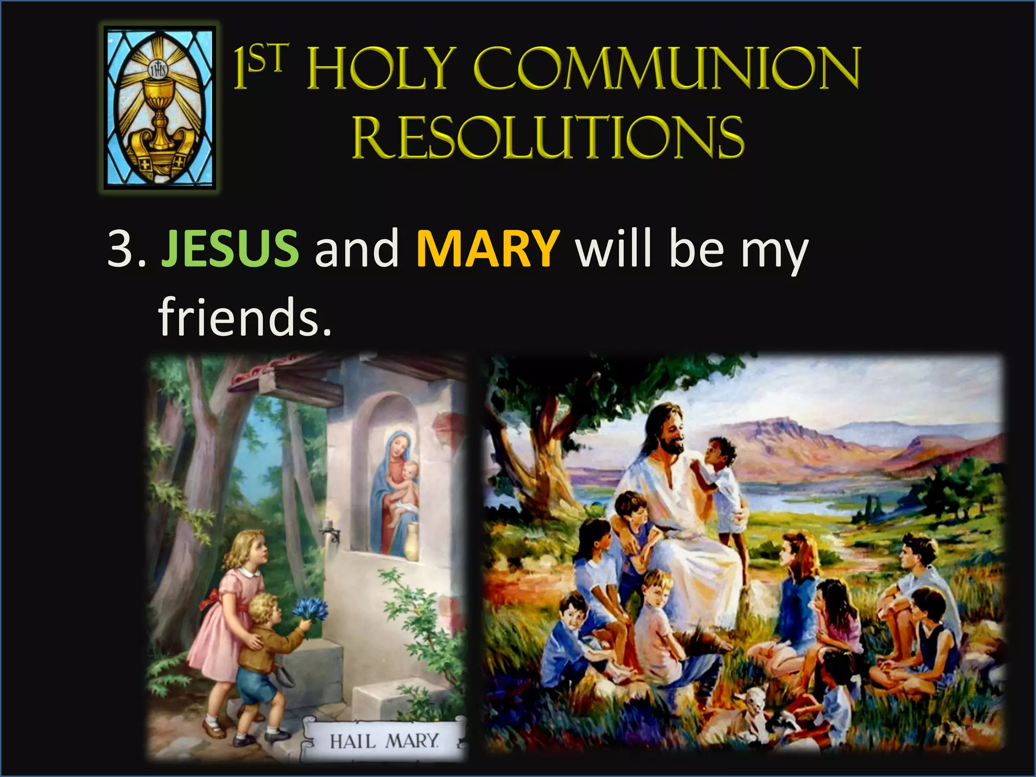 First Holy Communion Homily | PDF