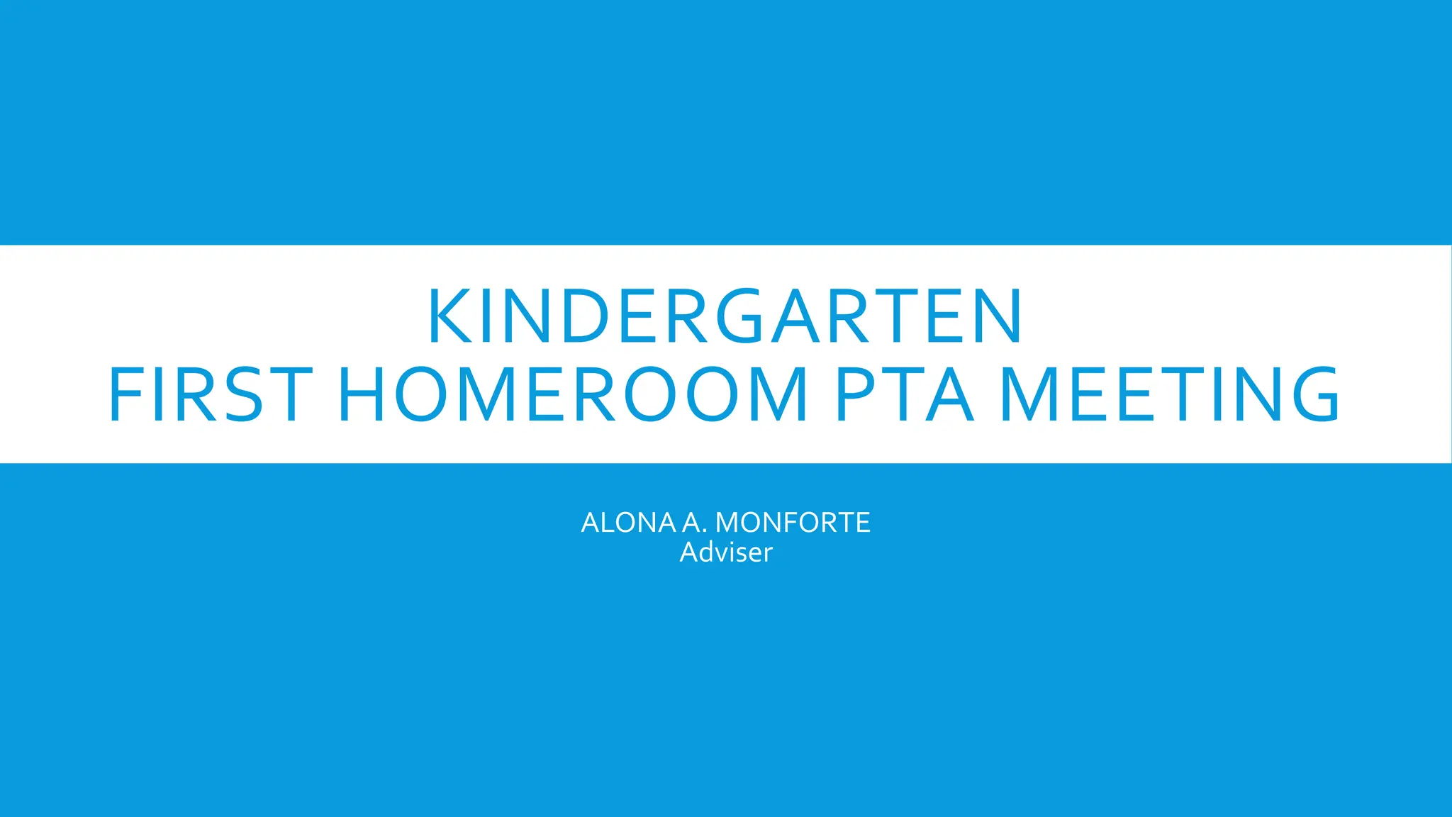 First Homeroom PTA Meeting.pptx