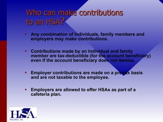 HSA (Health Savings Account)Presentation | PPT