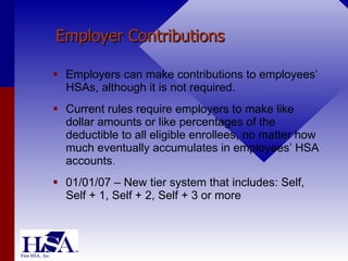 HSA (Health Savings Account)Presentation | PPT