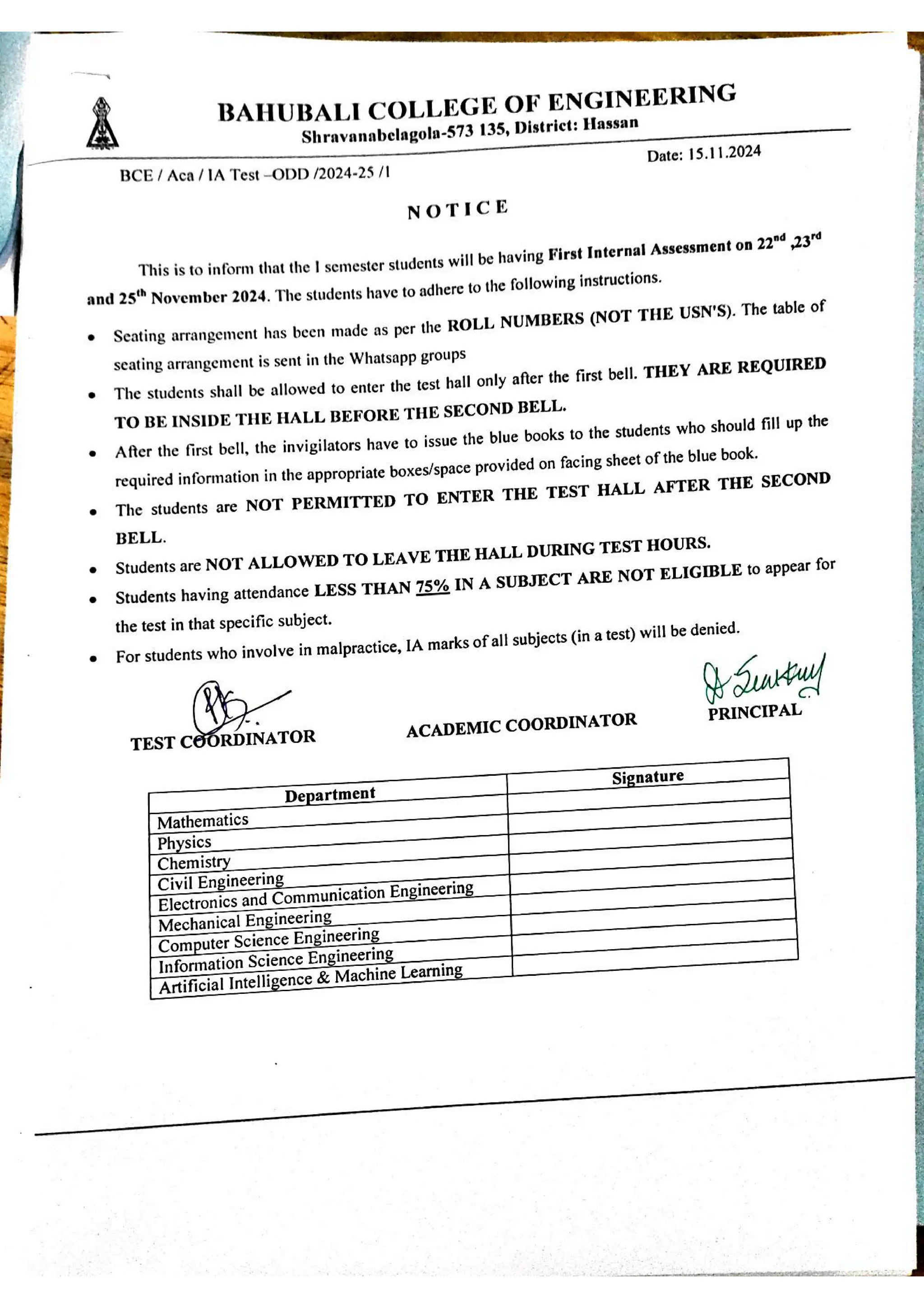 First IA_1.pdf template fir internal assessment | PDF
