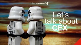 First impression - CEX sells | PPT