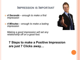 First Impression Is The Last Impression