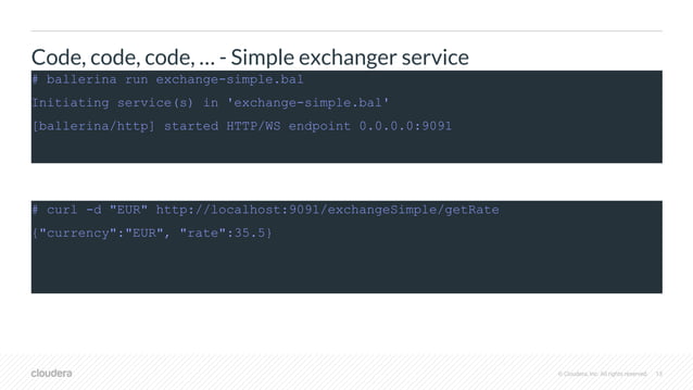 First Impression Of The New Cloud Native Programming Language Ballerina Ppt
