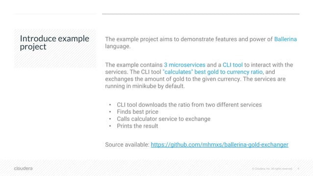 First Impression Of The New Cloud Native Programming Language Ballerina Ppt