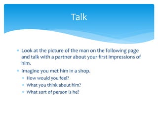 ESL Lesson: First impressions | PPTX