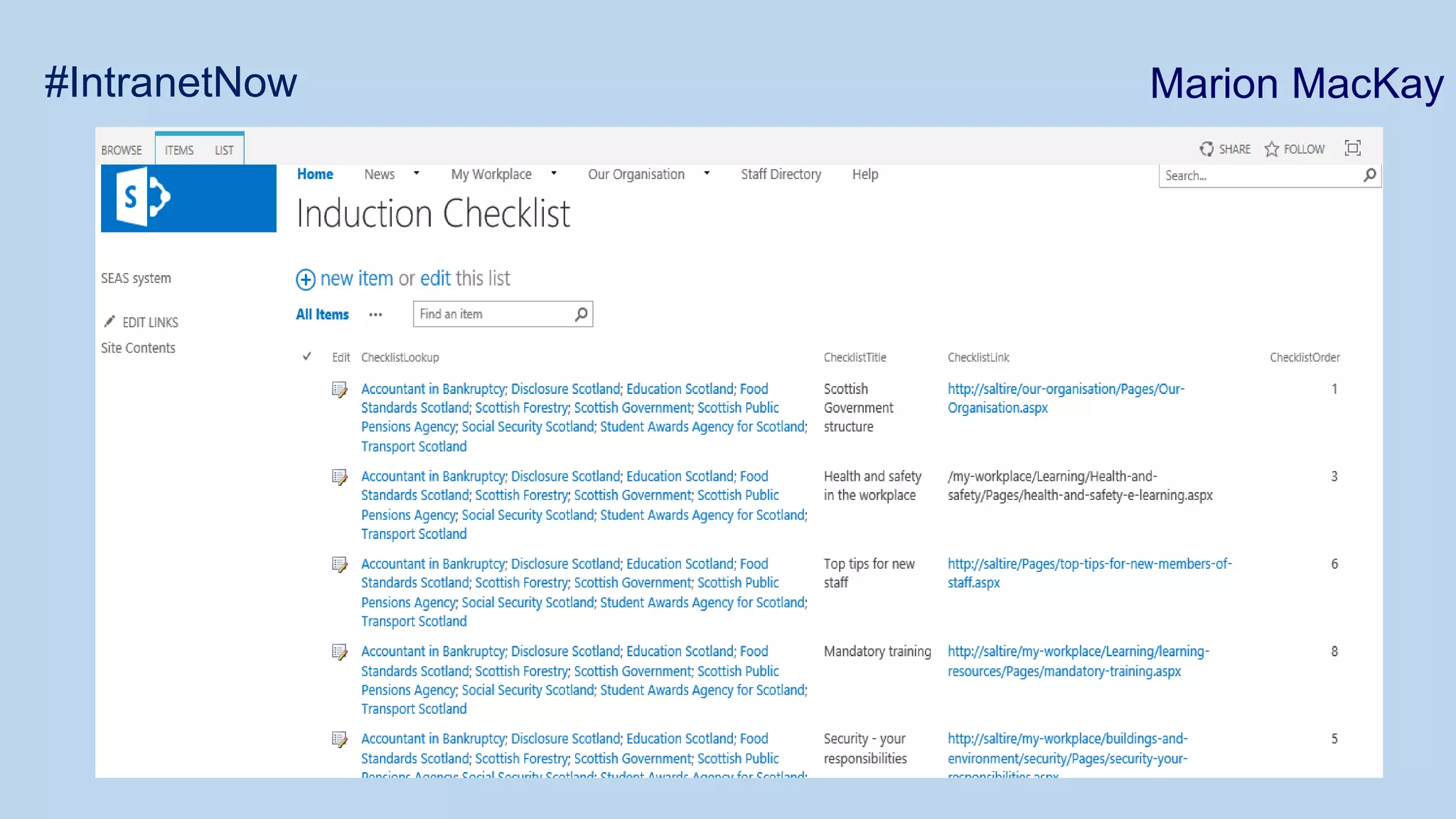 First impressions count — Marion MacKay | PPTX