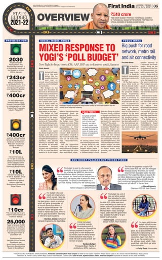 First india lucknow edition-23 february 2021 | PDF | Air Travel ...