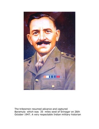 FIRST INDIA PAKISTAN WAR -FIRST DETAILED MAP STUDY | PDF