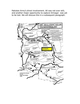 FIRST INDIA PAKISTAN WAR -FIRST DETAILED MAP STUDY | PDF
