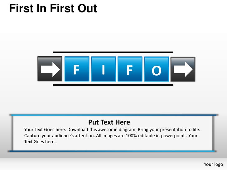 First in first out powerpoint presentation templates