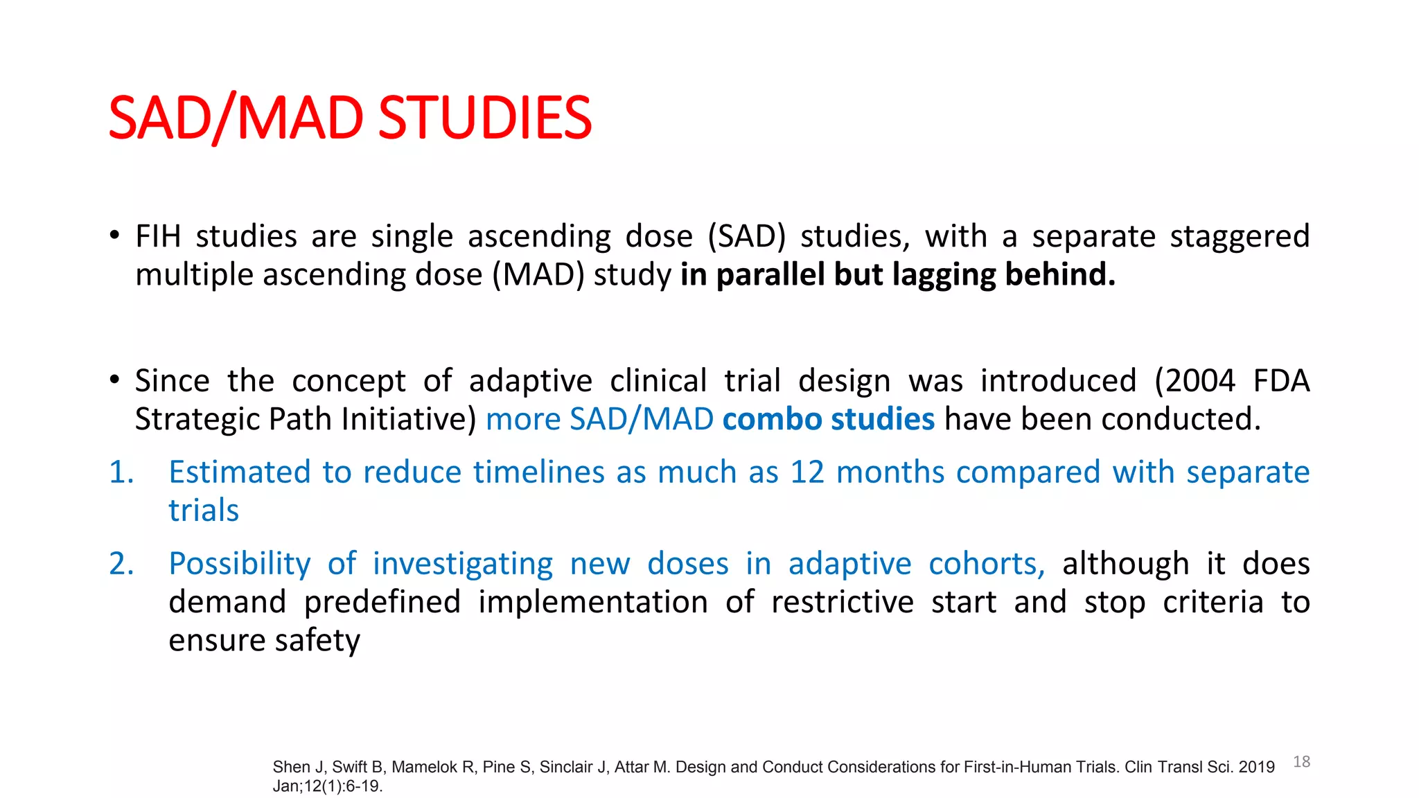 First in human dose - clinical trial designs.pptx