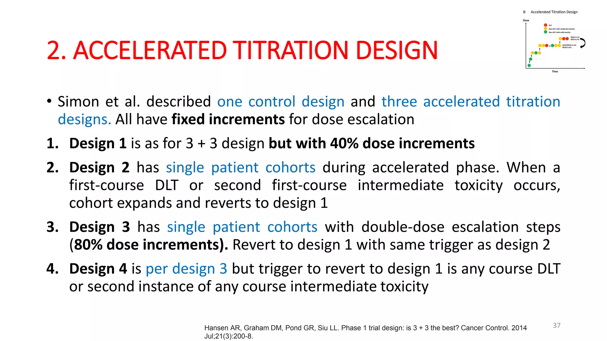 First in human dose - clinical trial designs.pptx