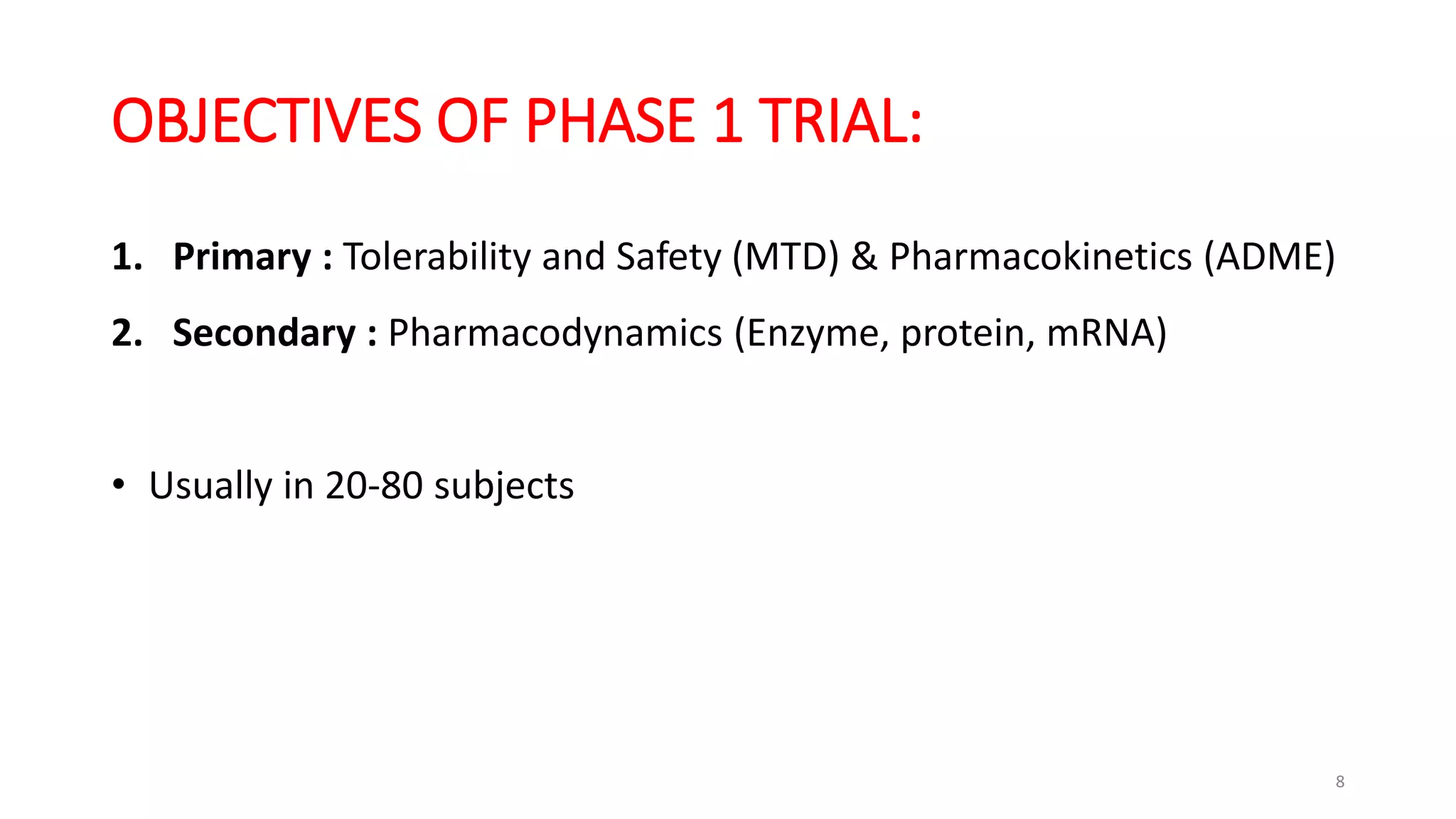 First in human dose - clinical trial designs.pptx